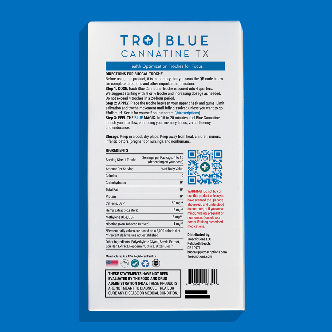 Blue Cannatine – Troscriptions