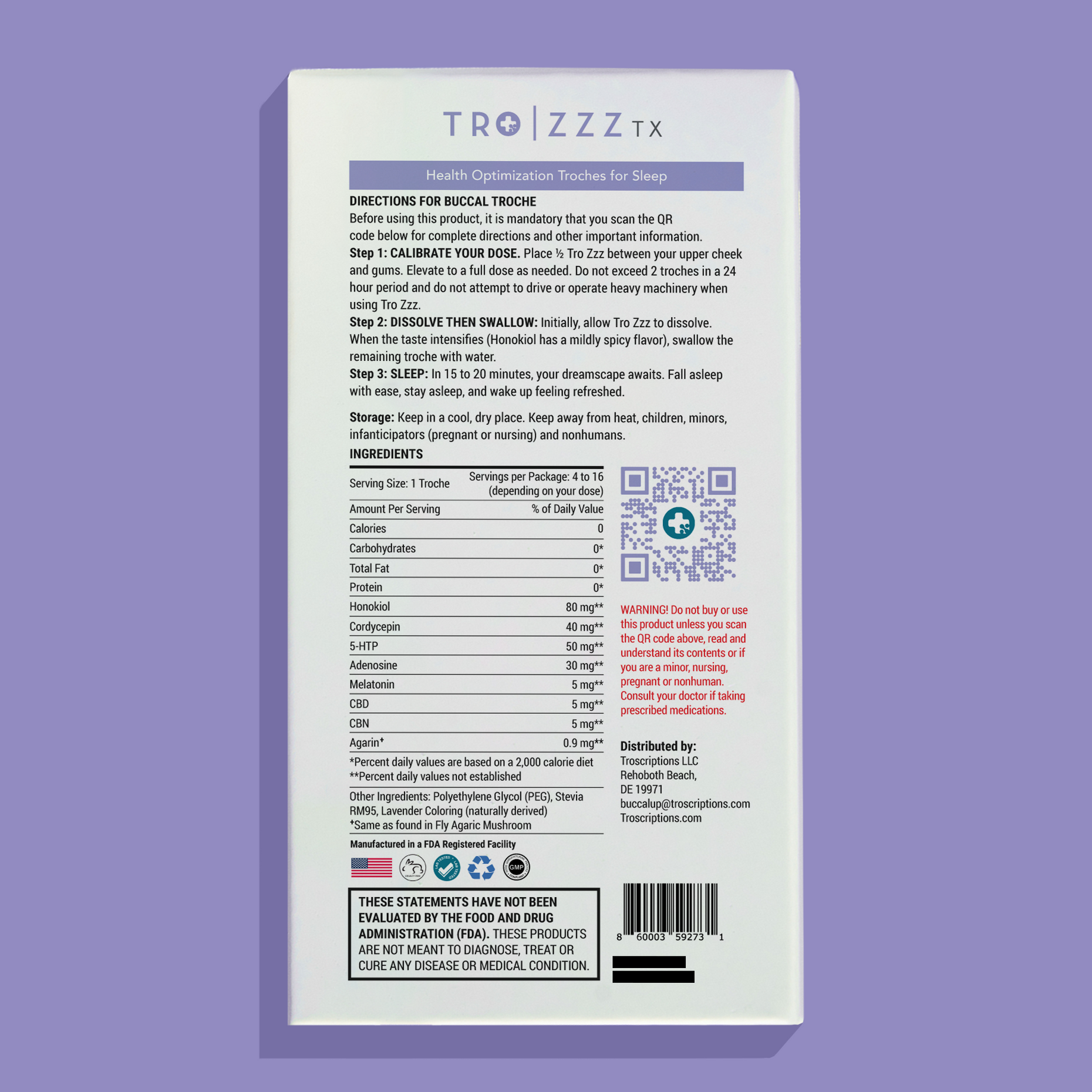 Tro Zzz - Troscriptions – Troscriptions®